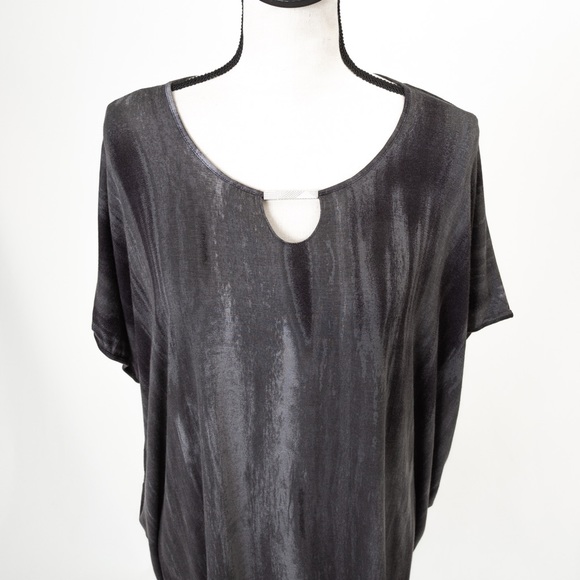 Lisa Rinna Collection | Tops | Lisa Rinna Collection Charcoal Gray ...